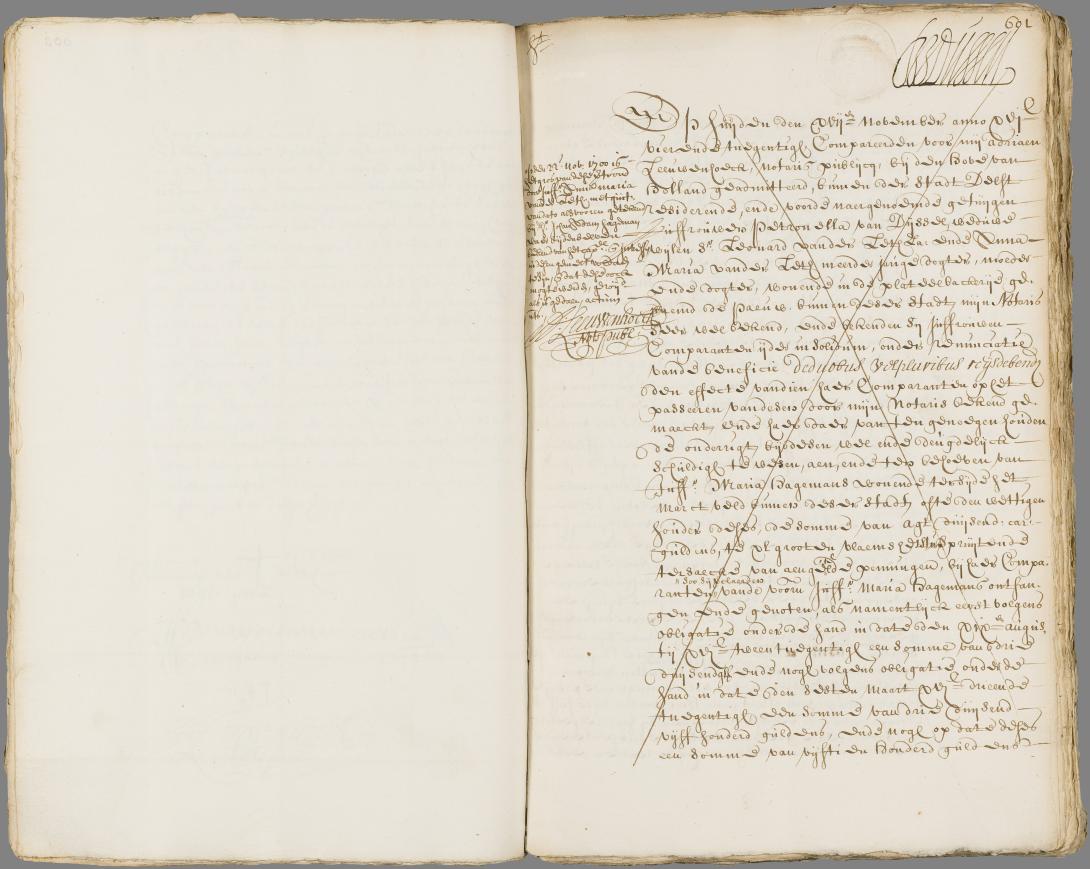 1694- Property debt | Wat staat daer?